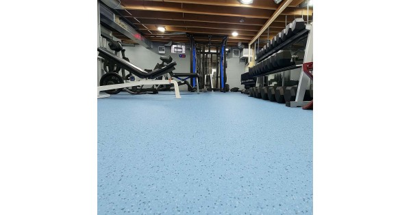 Δάπεδο γυμναστηρίου ελαστικό rubber epdm ανοιχτό μπλε 3mm - ρολό 1x20m ...